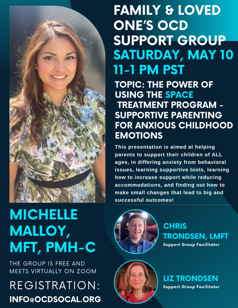 Family and Loved One’s Virtual OCD Support Group! | International OCD ...